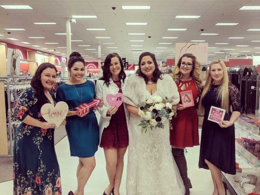 Bride hits the bullseye with epic wedding photo shoot in Target – Love ...