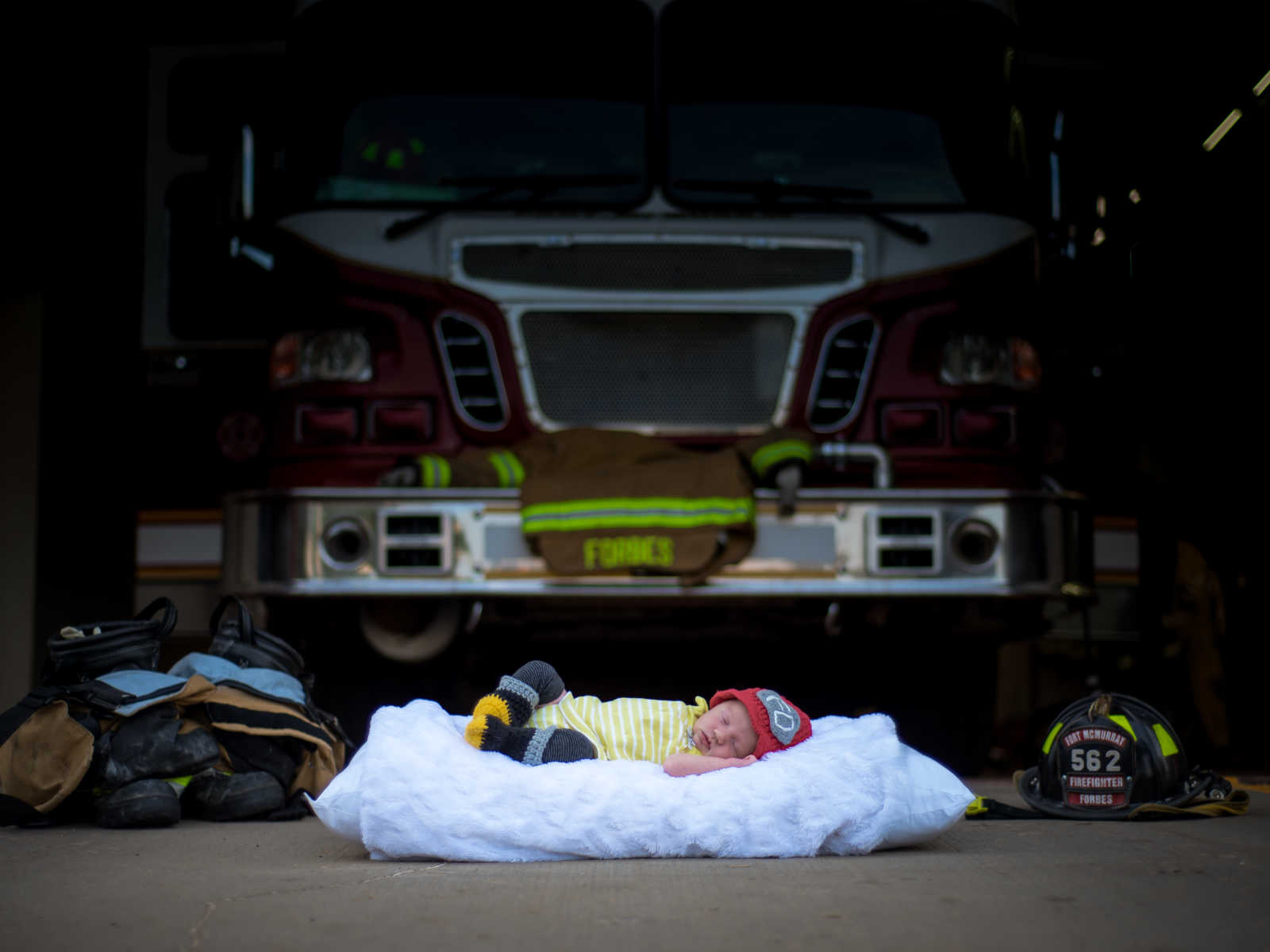 From the ashes rose an ‘Ember’: Miracle baby born to ‘hero’ firefighter ...