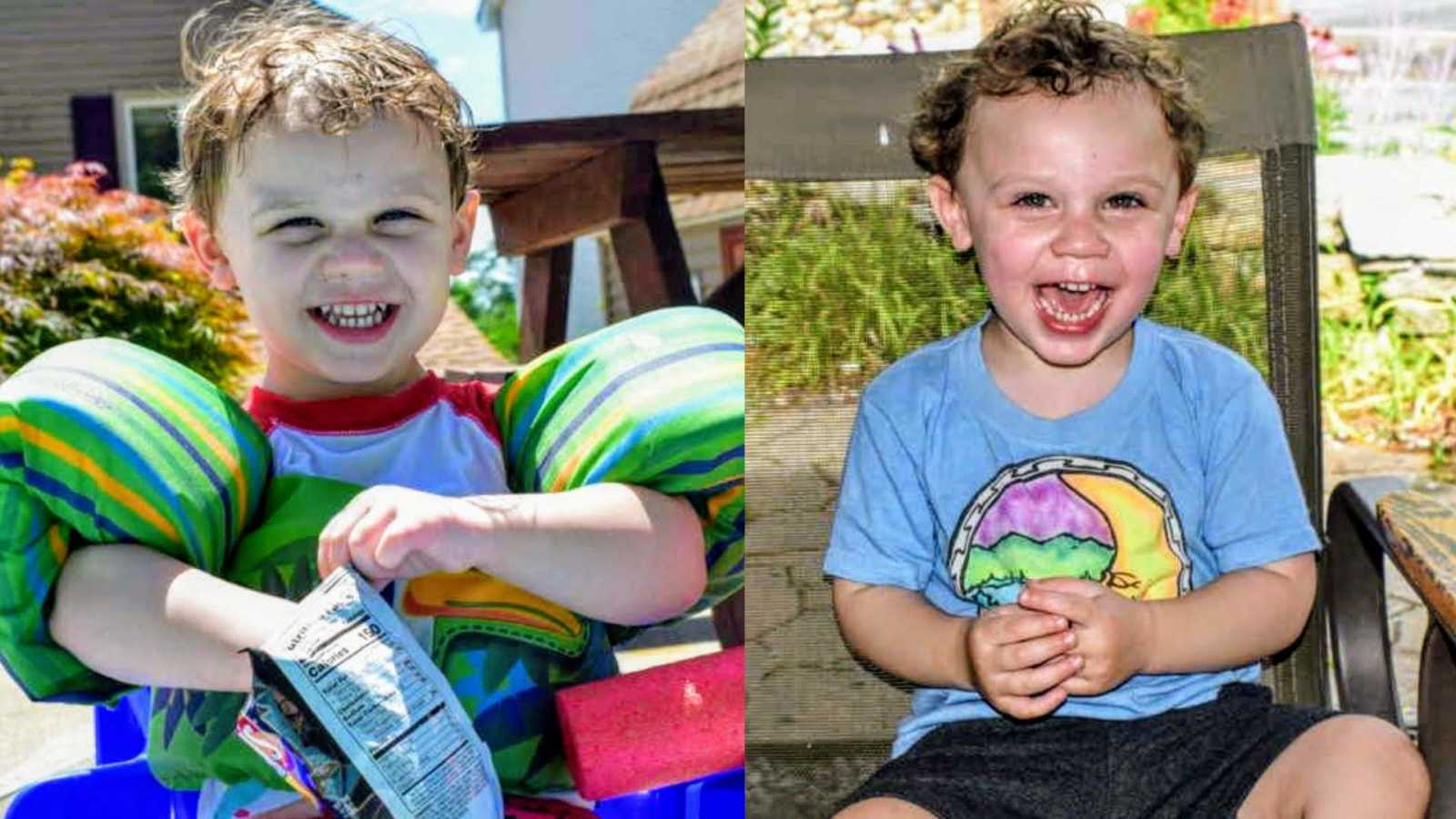 ‘Lathered in sunscreen, poolside, I suddenly realized my son wasn’t ...