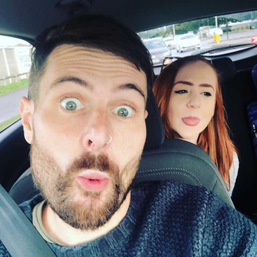 ‘He opened his eyes, and held my hand. ‘I love you too, but this is ...