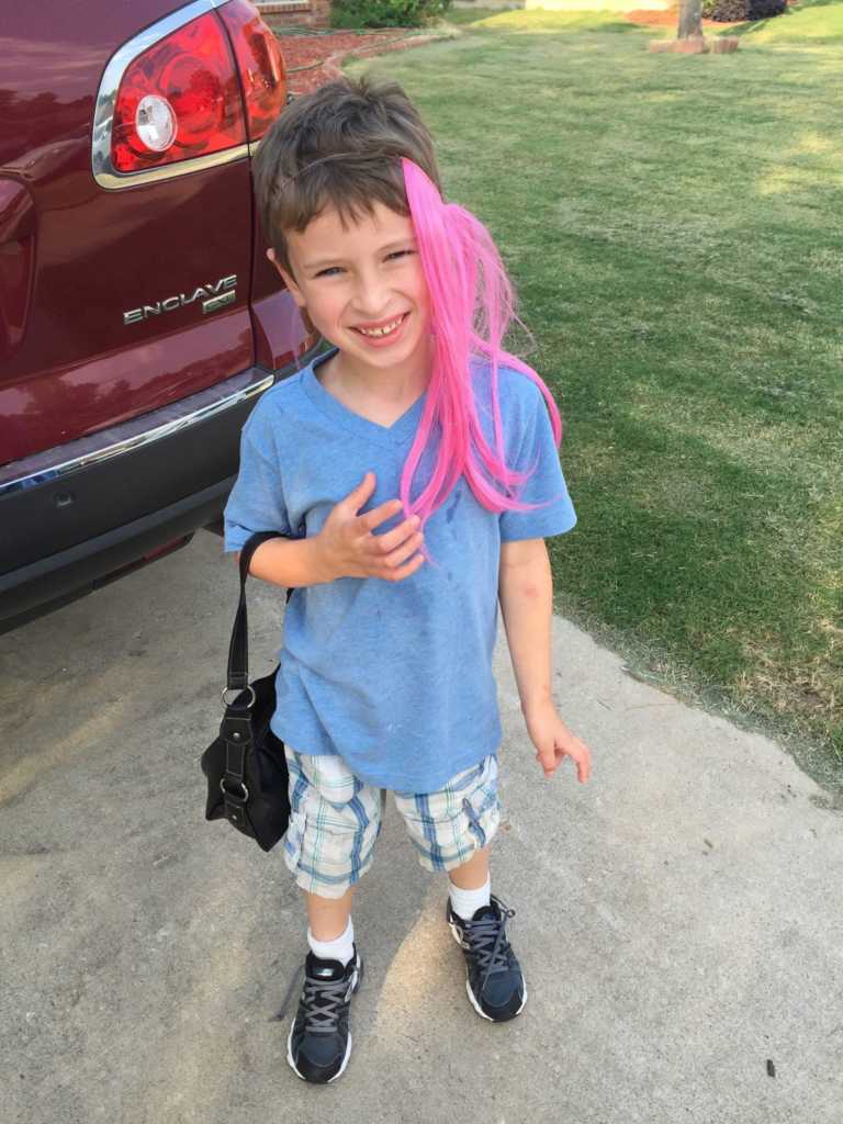 ‘The kid never leaves home without his purse. He spends his money on ...