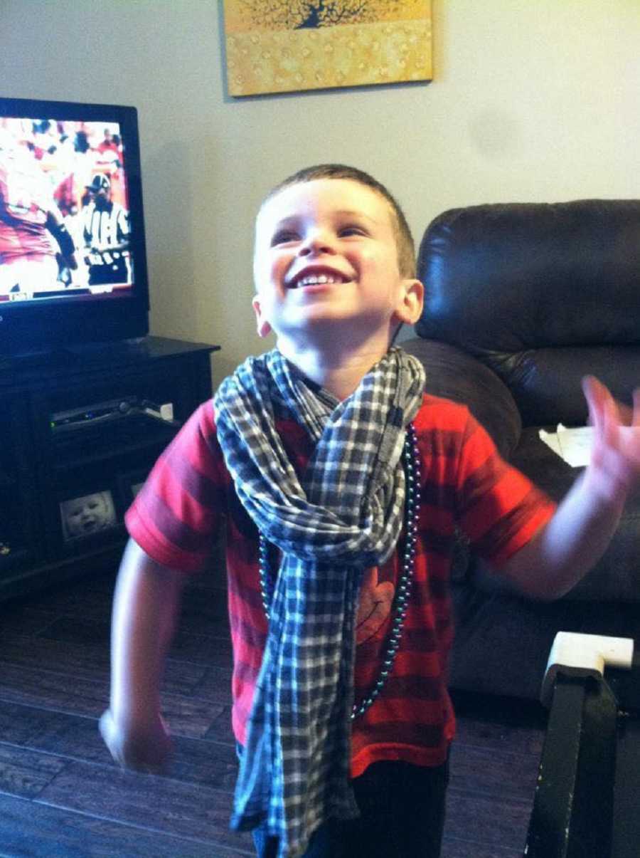 ‘The kid never leaves home without his purse. He spends his money on ...