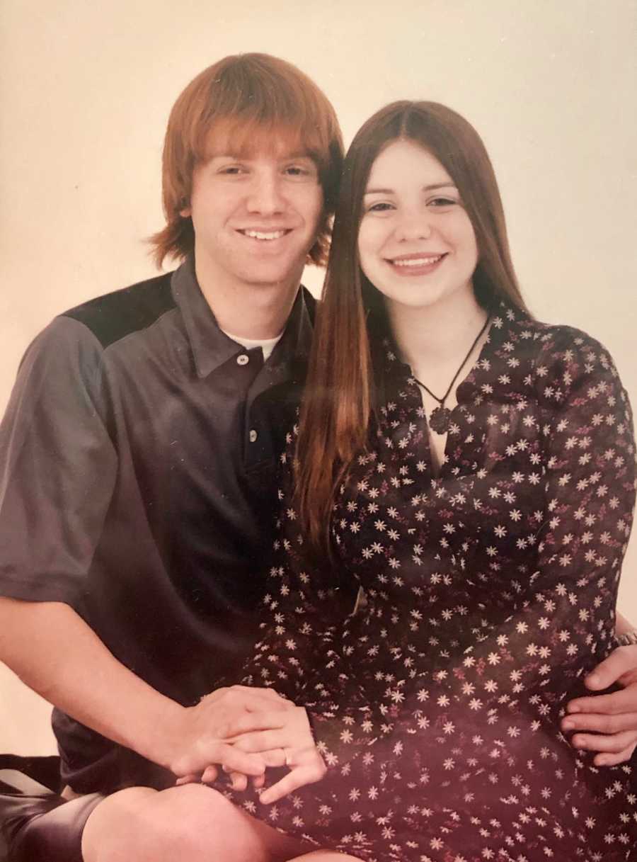 ‘His arm was twisted and his once rosy red lips were white as snow. I stumbled through my ...