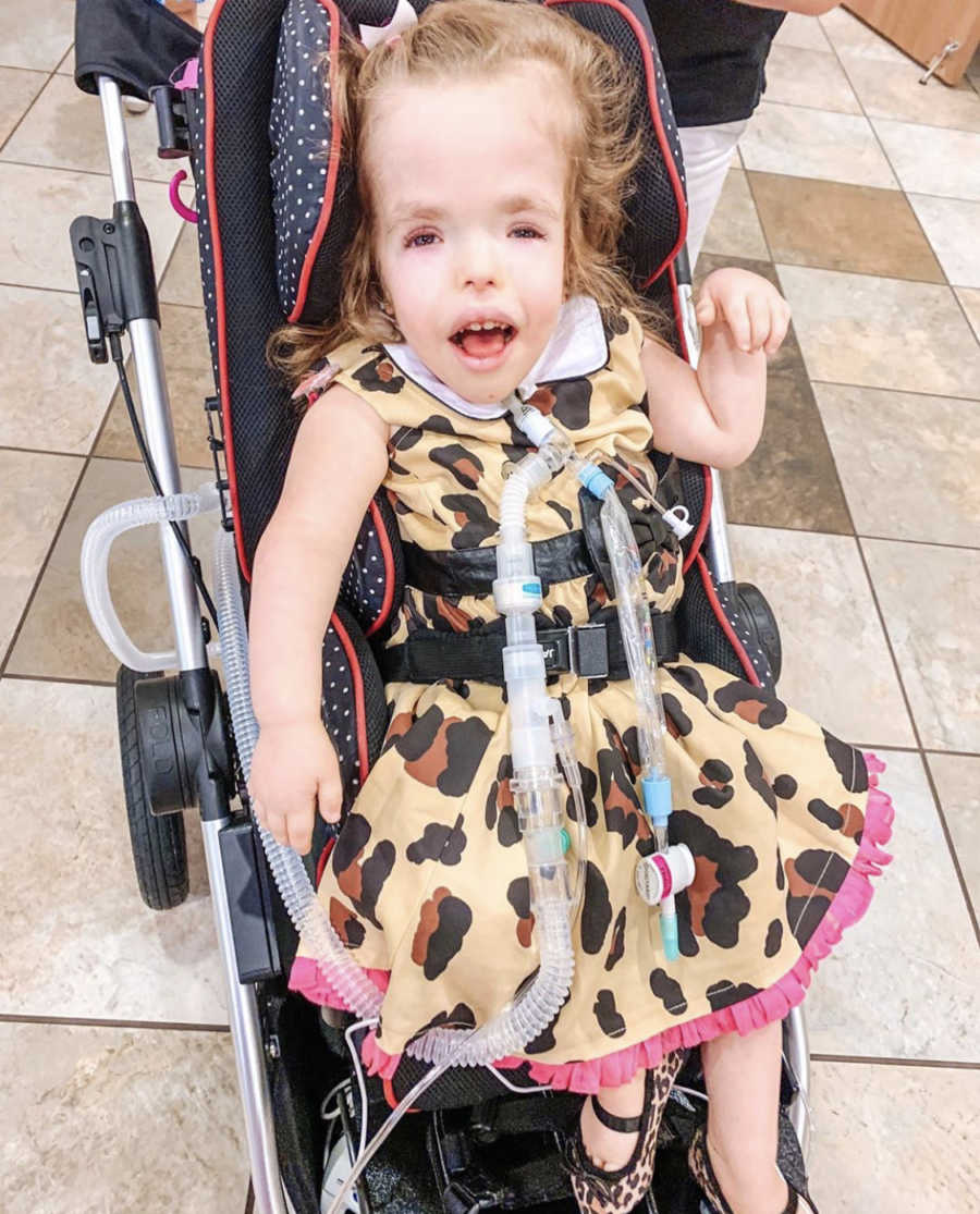 ‘Addie will never walk,’ they said. She took 4 steps at a time. ‘She is ...