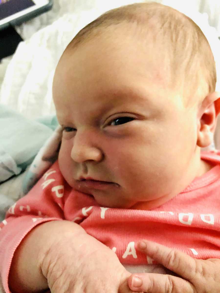 I Gave Birth To My Daughter, And She Looks Hilariously Angry To Be ...