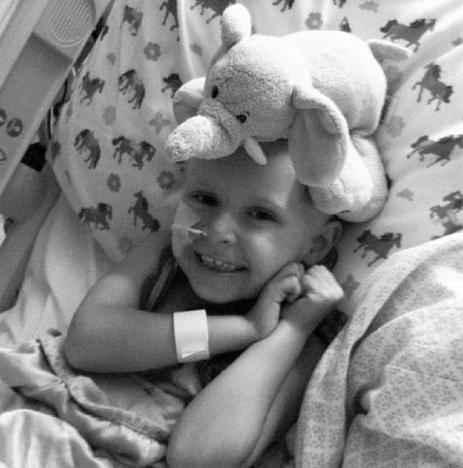 ‘I slid onto the floor as I heard the doctor speak. ‘Why do I have to ...