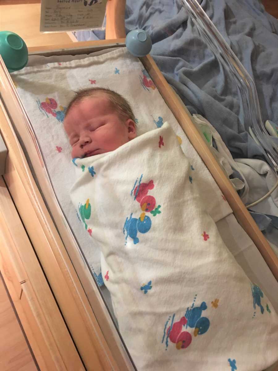 ‘I received a missed call from daycare. ‘Declan was taking a nap and ...