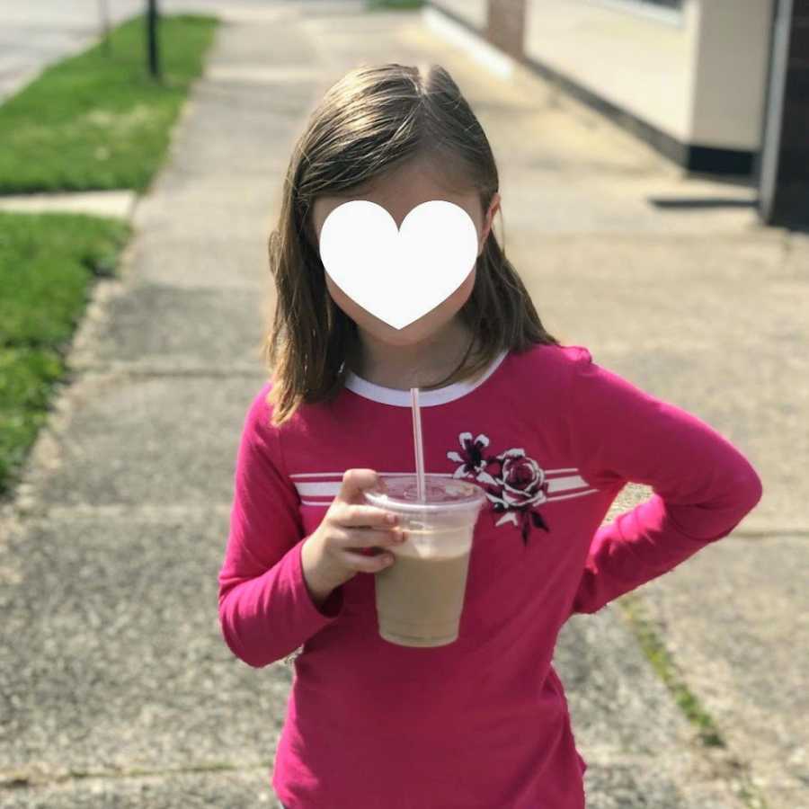 ‘Is that BIG bed for ME?’ Her eyes grew wide. She ran to say goodbye to ...