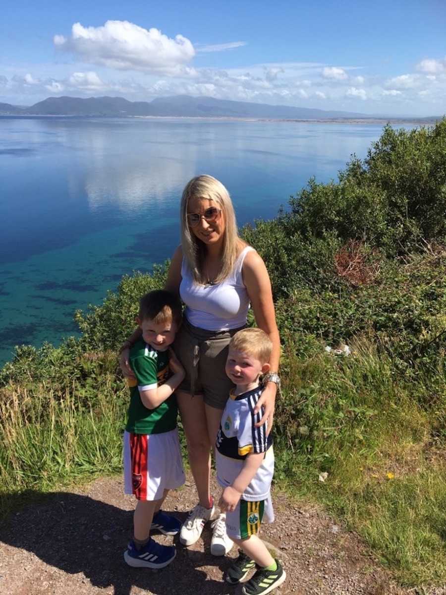 ‘Why mommy, why my daddy?’ He had an accident. ‘I’m going to do one ...