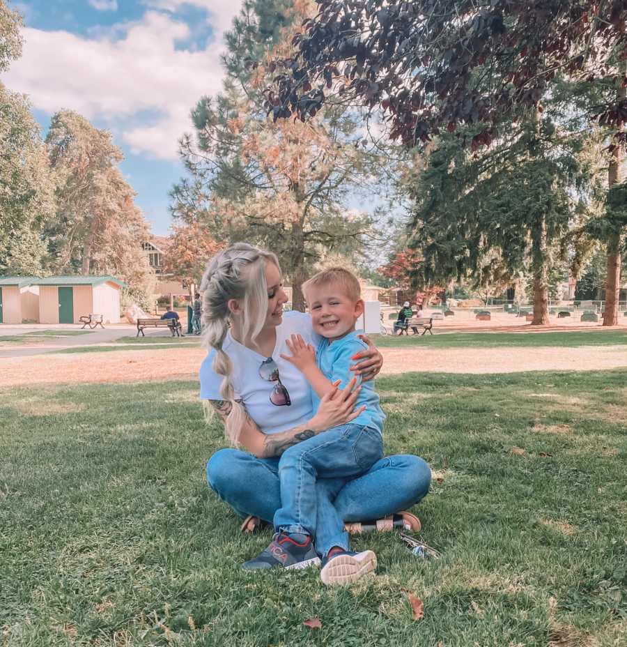 ‘I will never stop kissing your boo-boos. I will never stop wiping your ...