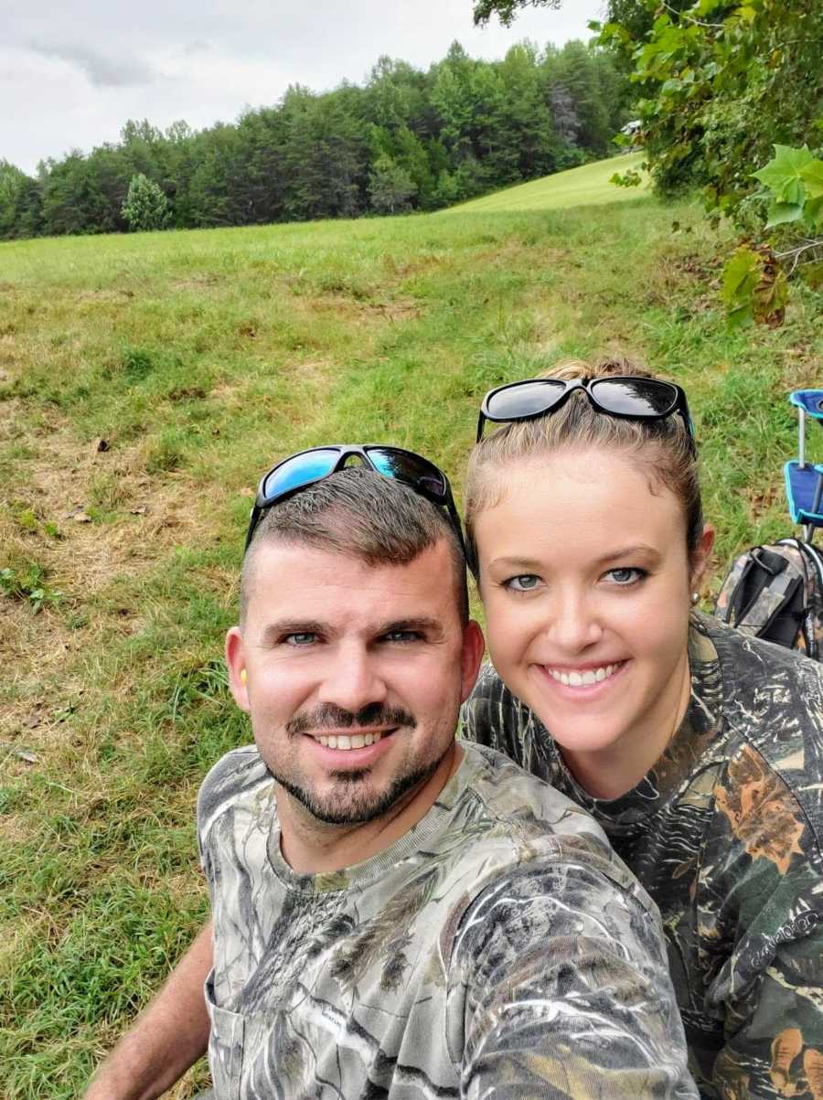 ‘All of the sudden, I heard a gunshot and fell to the ground. ‘I can’t ...