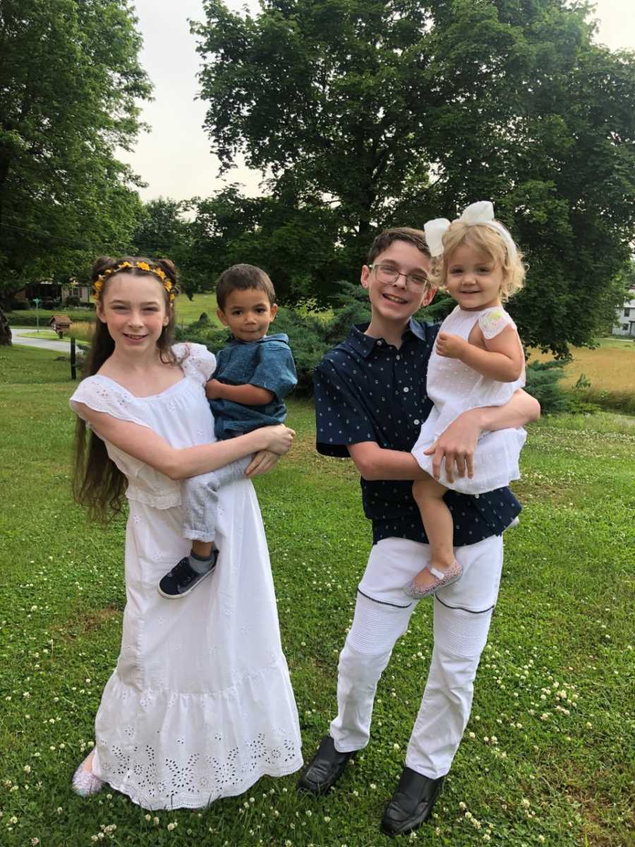 ‘Surprise! It’s two kids, not one.’ My husband said, ‘Tell them YES!’ I ...