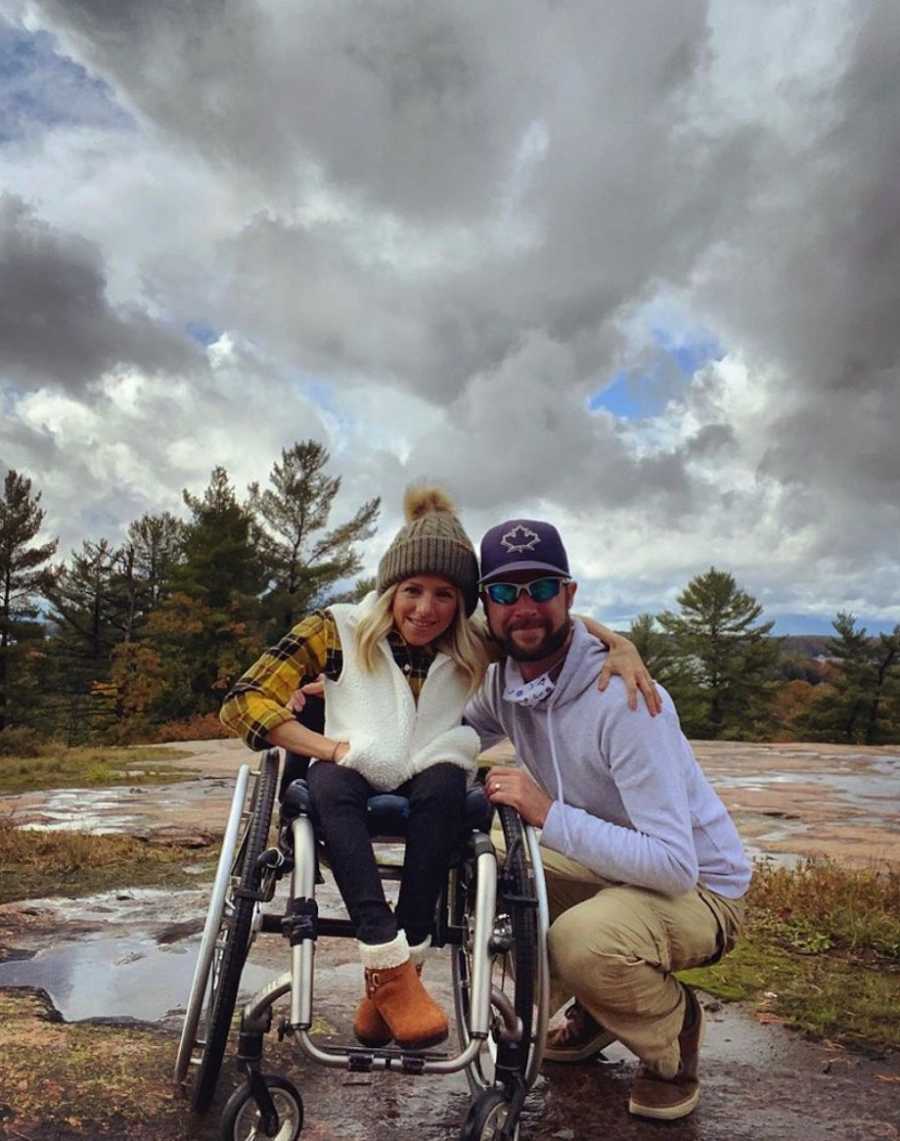 ‘He’s called a hero or a saint, simply for being with me.’: Woman with ...