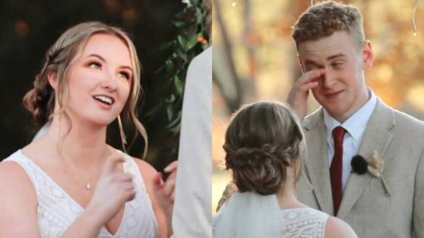 Bride Surprises Groom By Signing Wedding Vows For Deaf In-Laws – Love ...