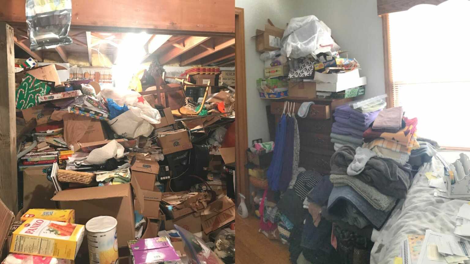 ‘Watching Oprah, topic of hoarders came on. I thought, ‘Oh wow. This is ...
