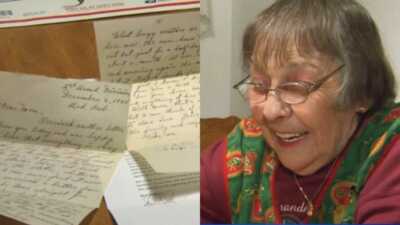 WWII Soldier’s Lost Letter Finds Its Way To Widow After 76 Years – Love ...