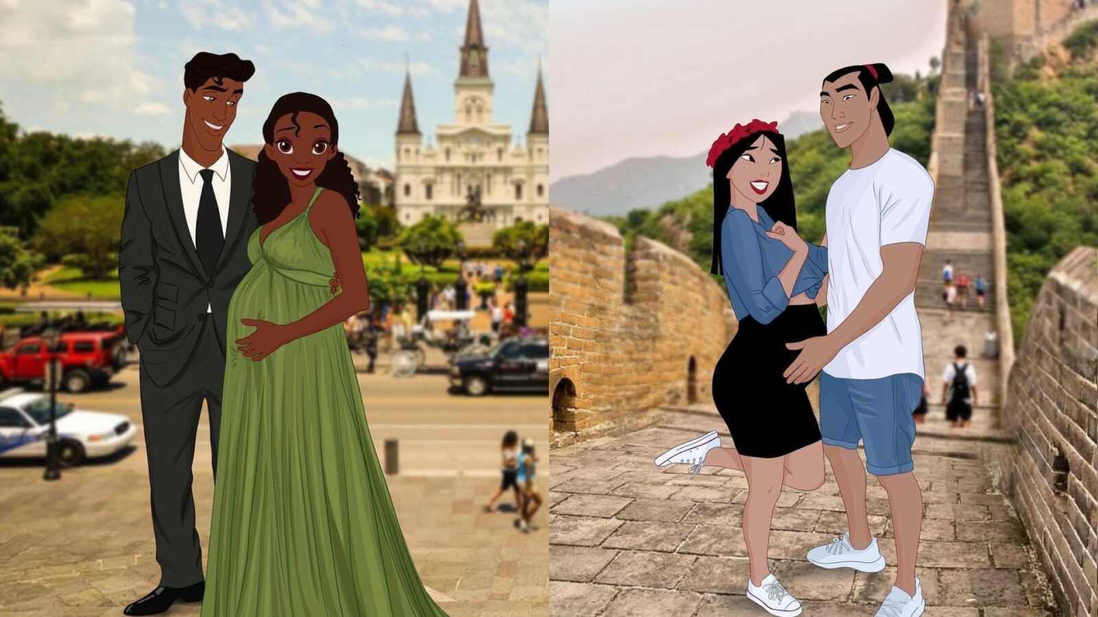 The Fairytale Continues With These Magical Renditions Of Disney ...