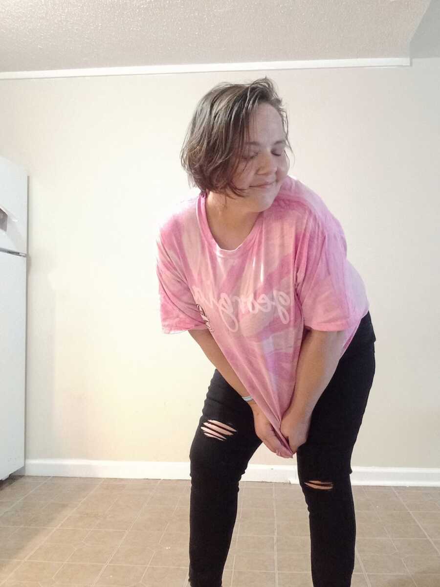 ‘My husband said, ‘Here’s a little money, you have to leave and find ...