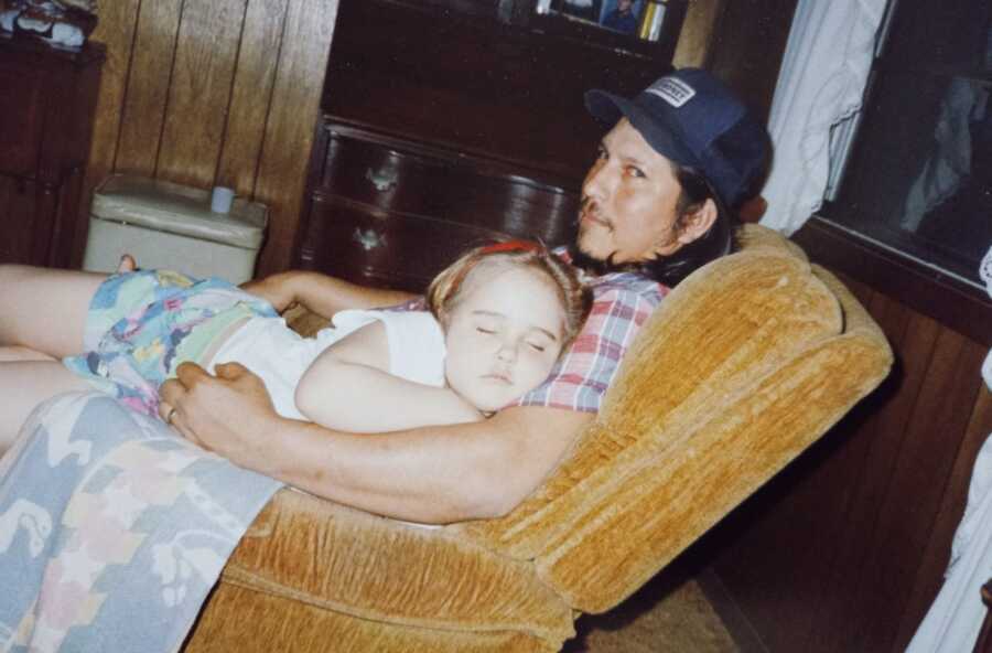 ‘My husband said, ‘Here’s a little money, you have to leave and find ...