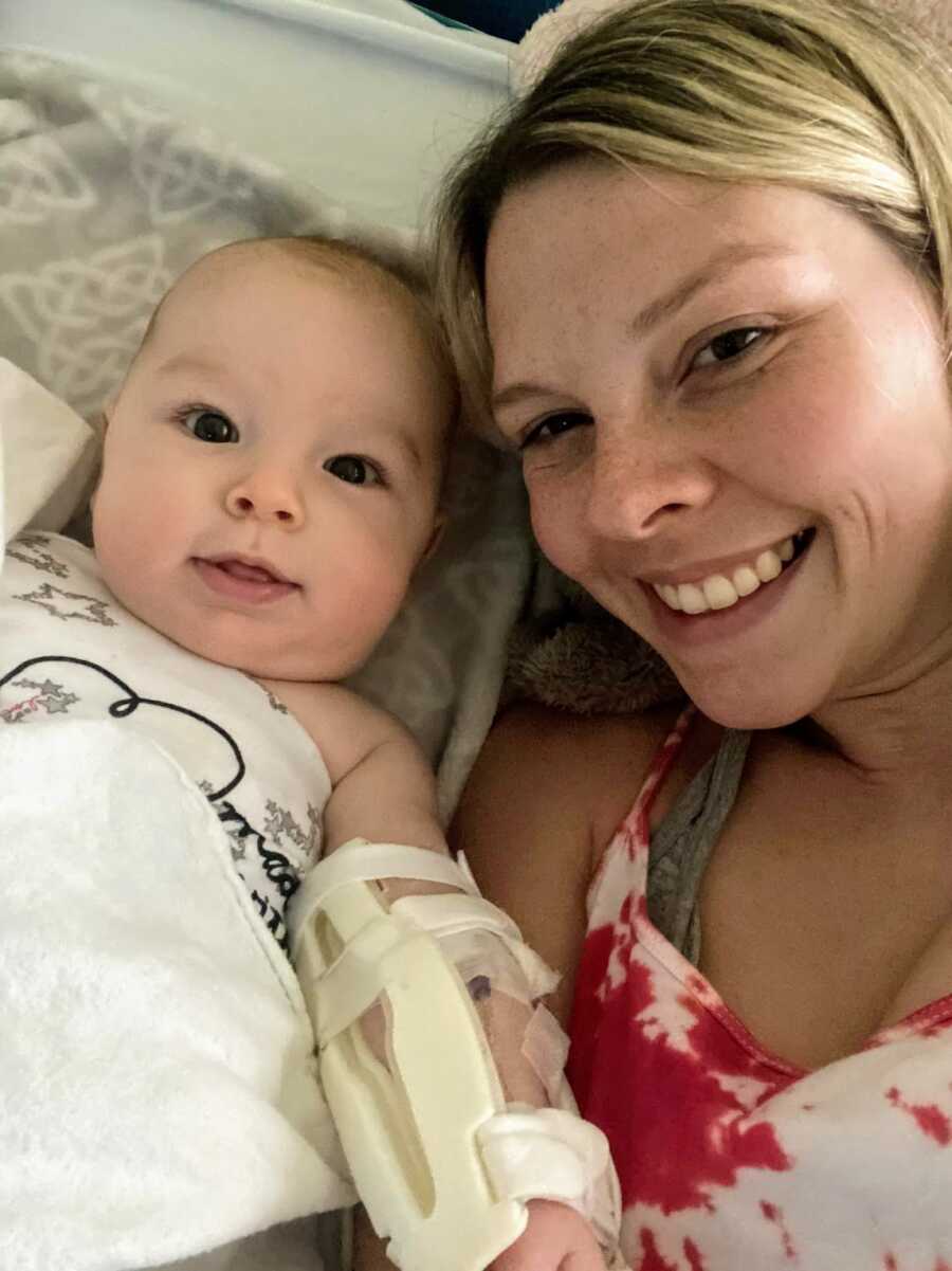 ‘We noticed a golf ball-sized lump on our little baby’s neck.’: Mom ...