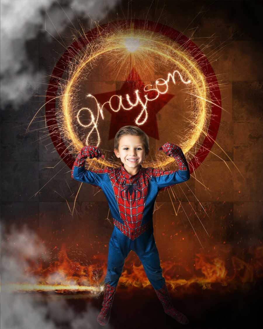 Spider-Man Suit Transforms 5-Year-Old With Kidney Cancer Into Brave ...